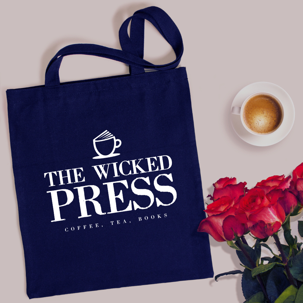 Tote Bag - THE WICKED PRESS (Black) – The Wicked Press