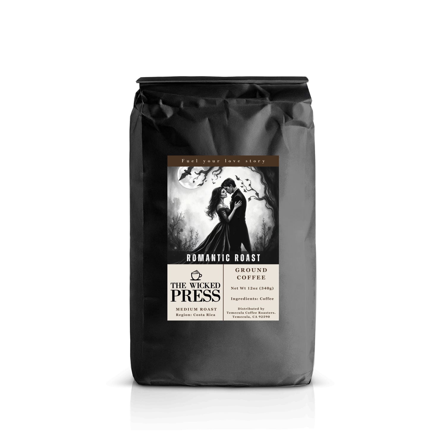 ROMANTIC ROAST - Medium – Ground – The Wicked Press